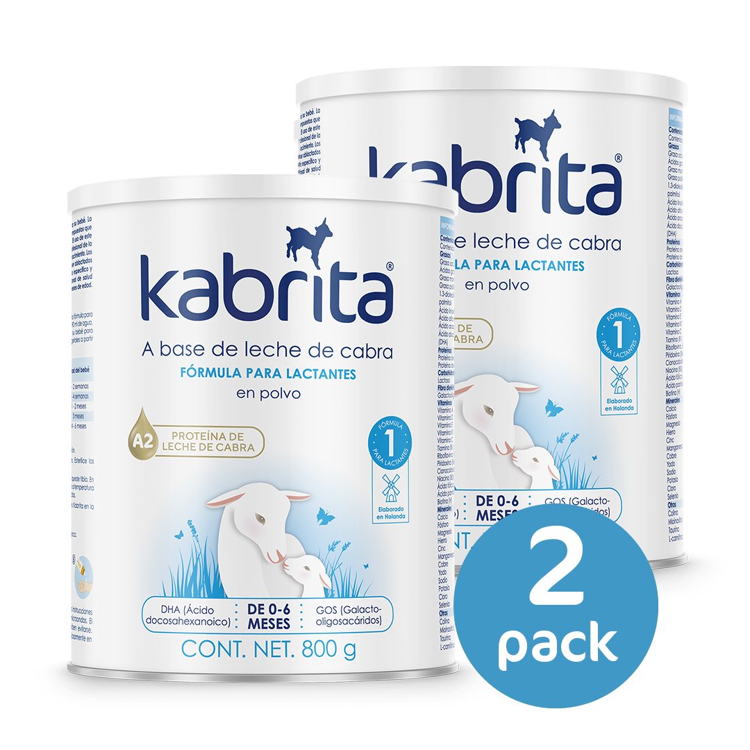Fórmula Kabrita Etapa 1 0-6 meses | Leche de Cabra Premium 800g Pack x ...